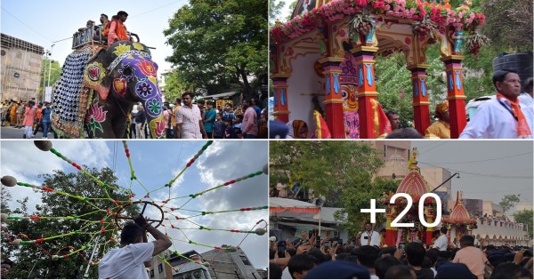 Along-with-the-color-deployment-of-the-Rath-Yatra,-see-the-images-of ...